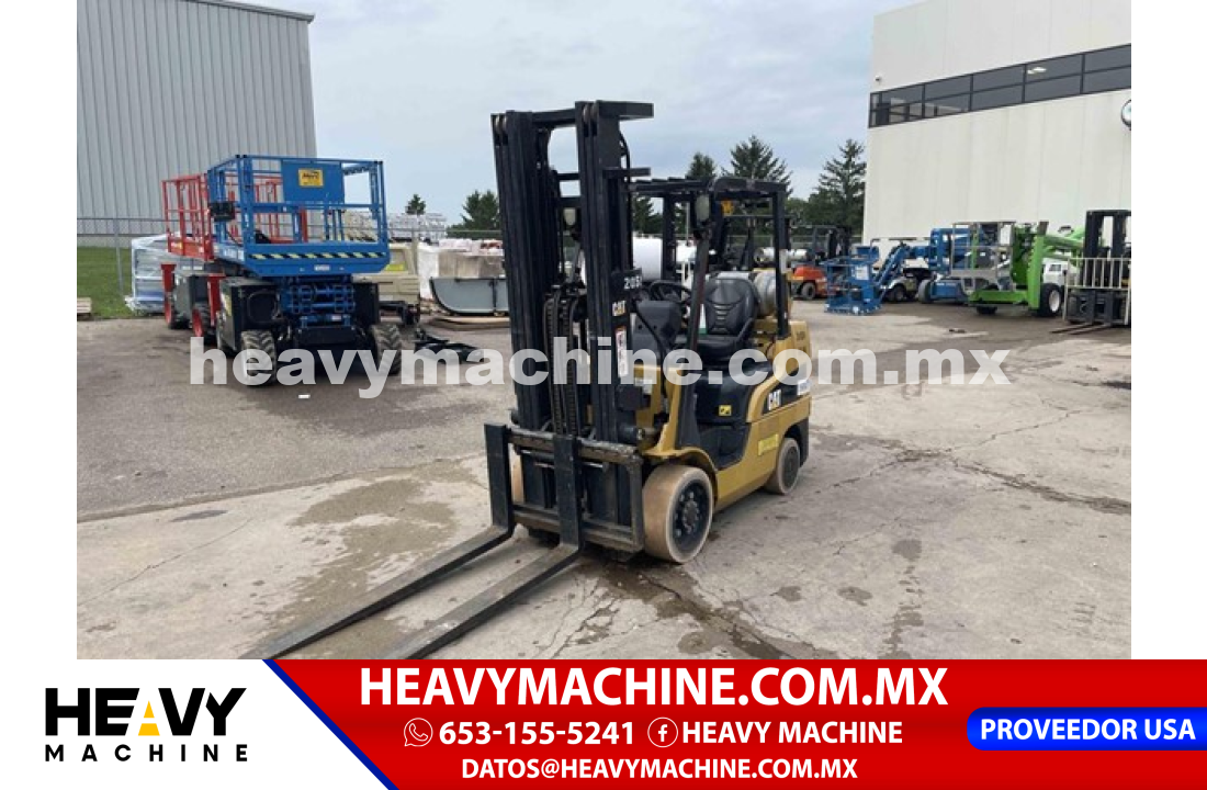 Equipo de elevación Montacargas 2012 Caterpillar 2C6000