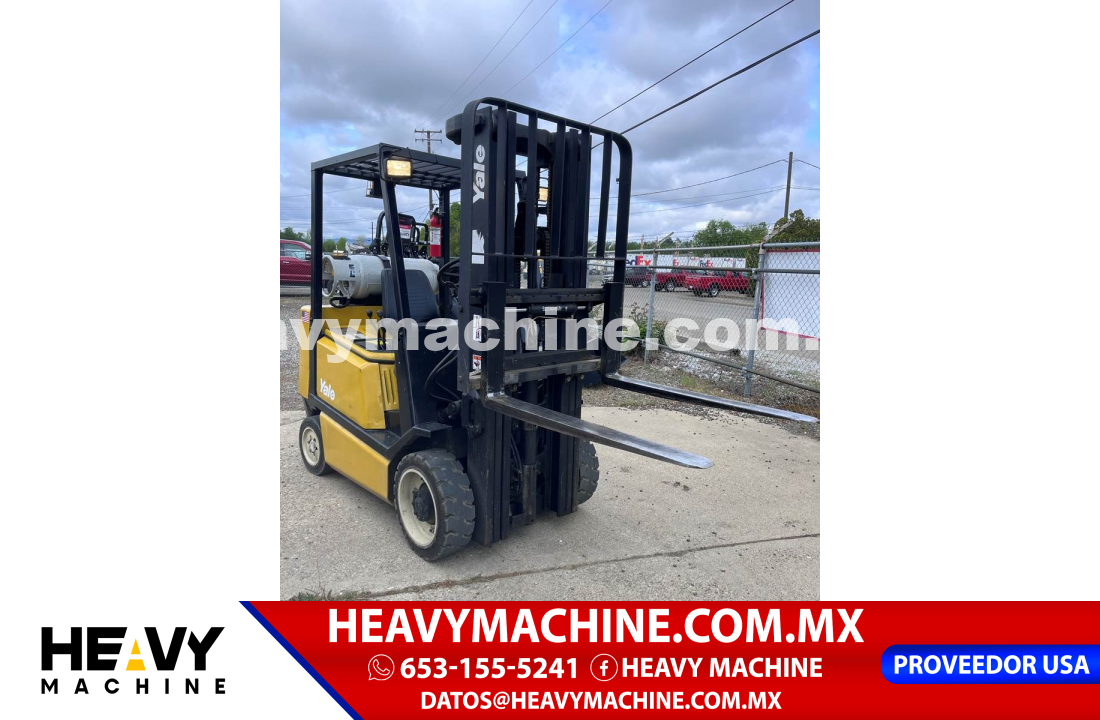 Equipo de elevación Montacargas yale GLC050 en venta