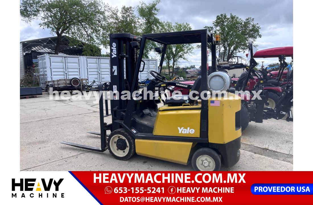Equipo de elevación Montacargas yale GLC050 en venta