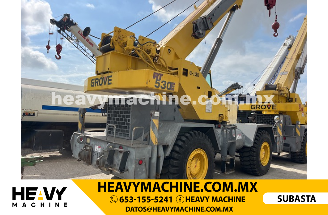 Grúa RT 2000 Grove RT530E en venta