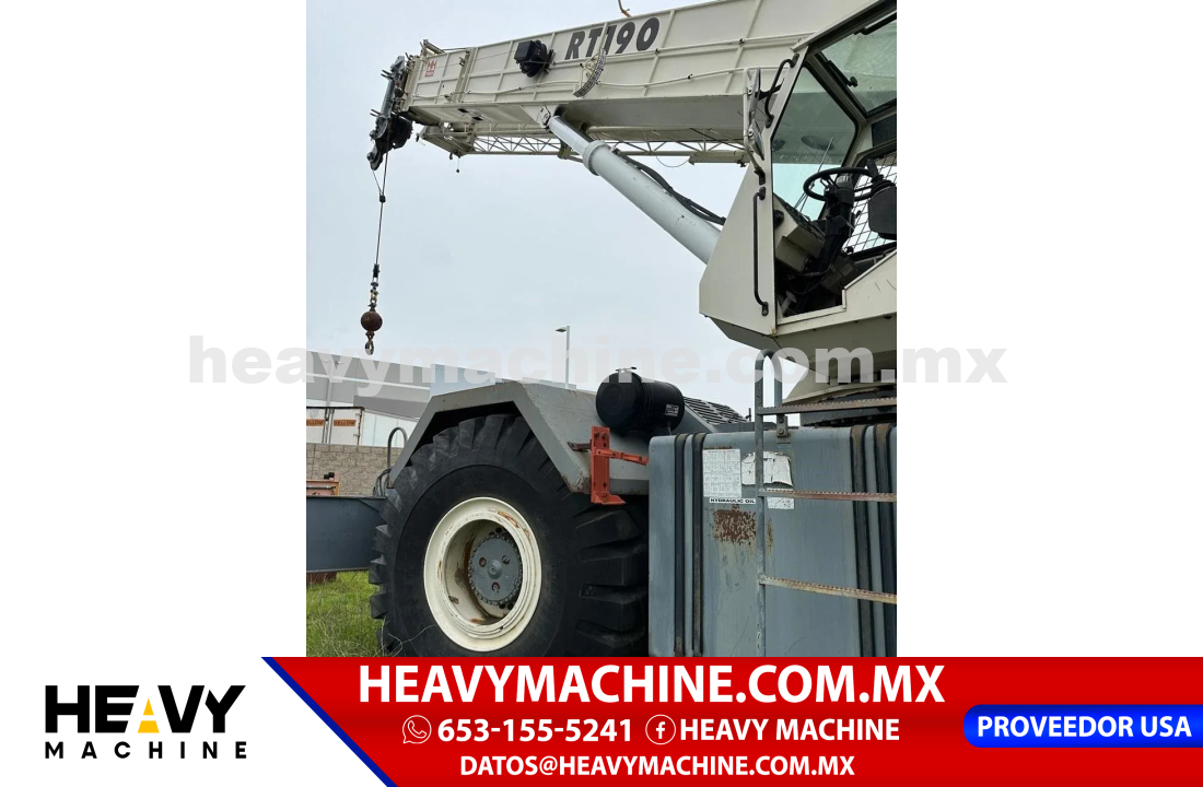Grúa RT 2000 TEREX RT190 en venta