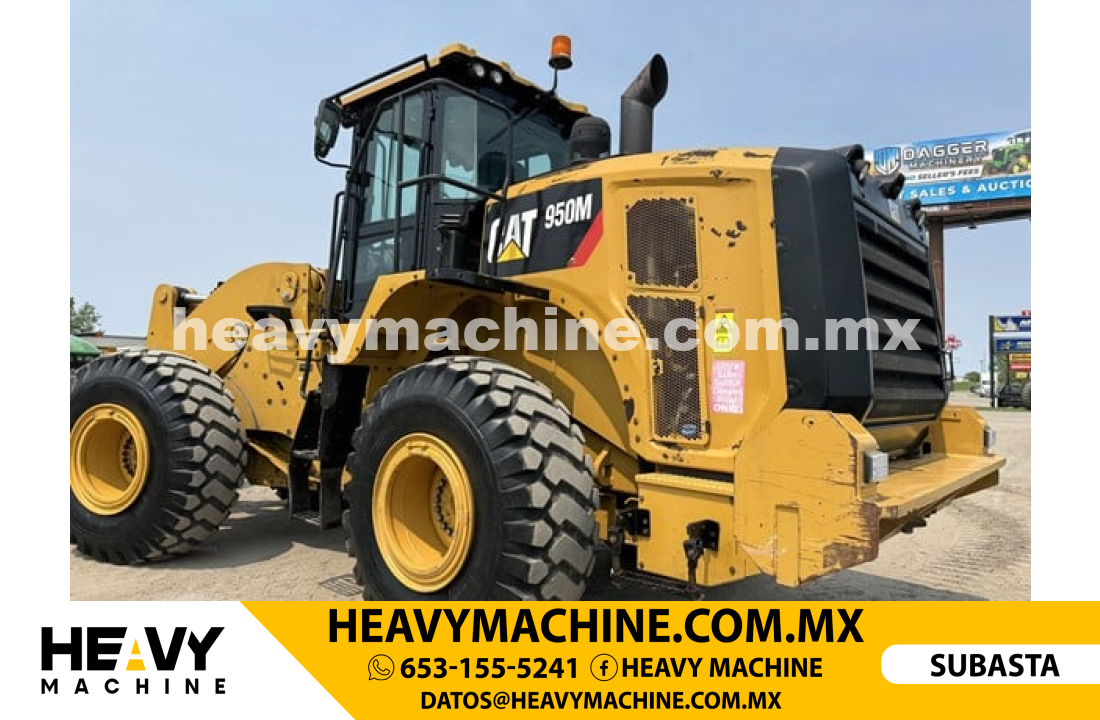 Maquinaria Pesada Cargador frontal 2018 Caterpillar 950M