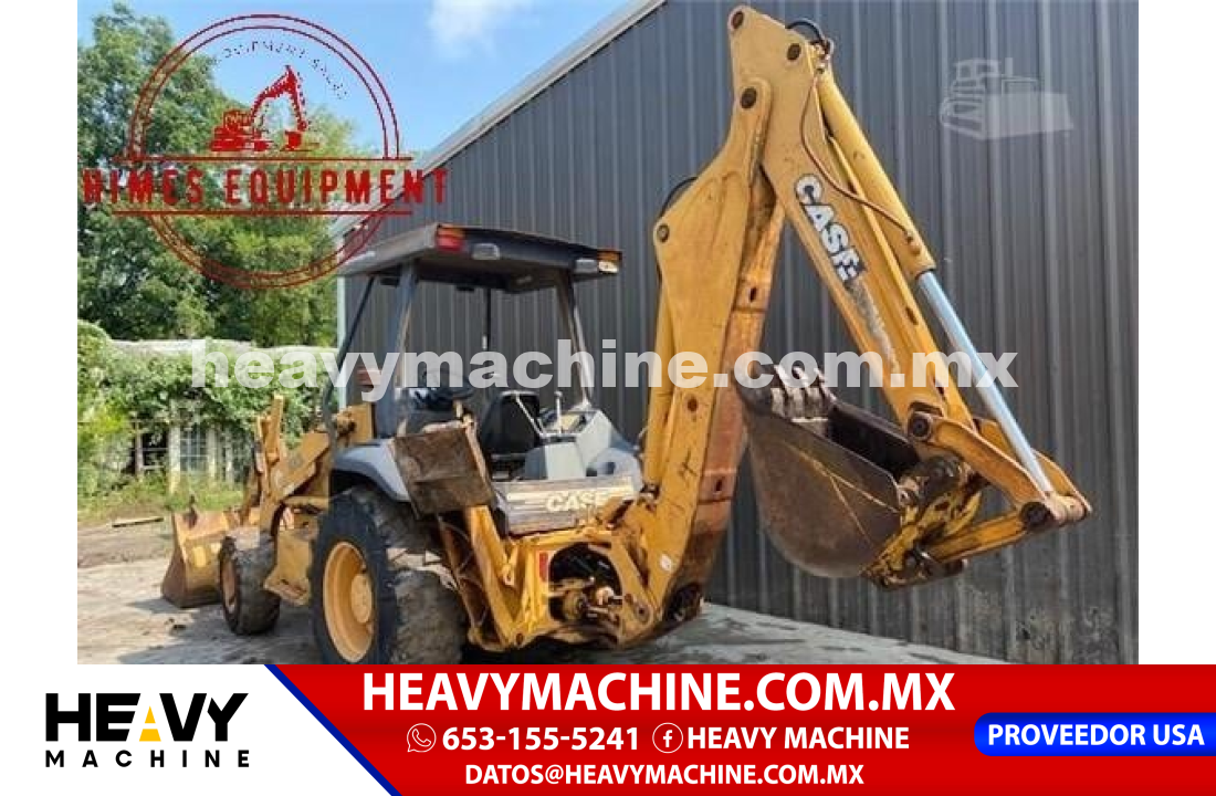 Maquinaria Pesada Retroexcavadora 1997 Case 580L en venta