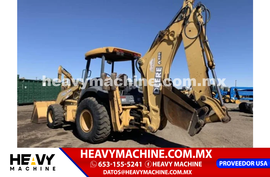 Maquinaria Pesada Retroexcavadora 2004 JOHN DEERE 710G