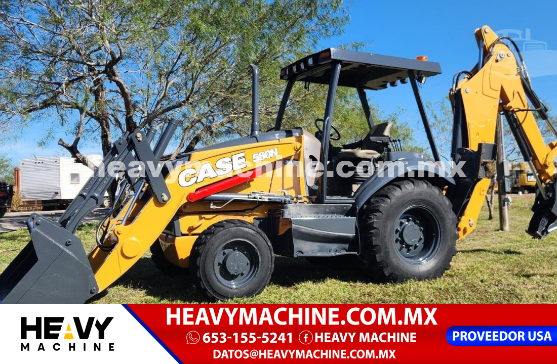Maquinaria Pesada Retroexcavadora 2013 Case 580N en venta