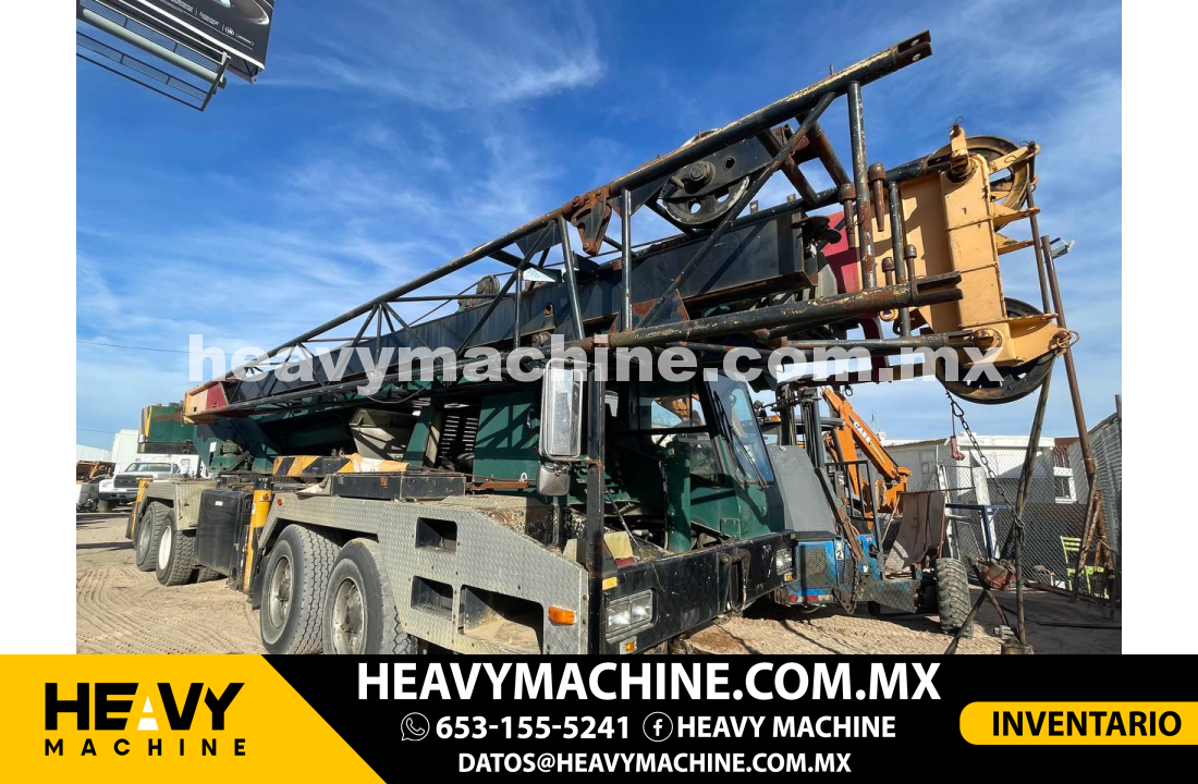 Heavy Machine | Detalles de Grúa Todo terreno Grove TMS750B 1995