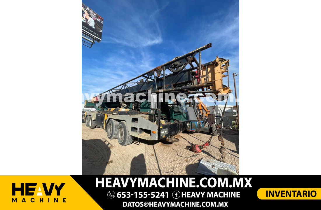 Heavy Machine | Detalles de Grúa Todo terreno Grove TMS750B 1995