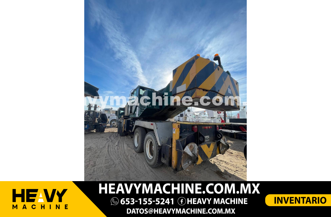 Heavy Machine | Detalles de Grúa Todo terreno Grove TMS750B 1995