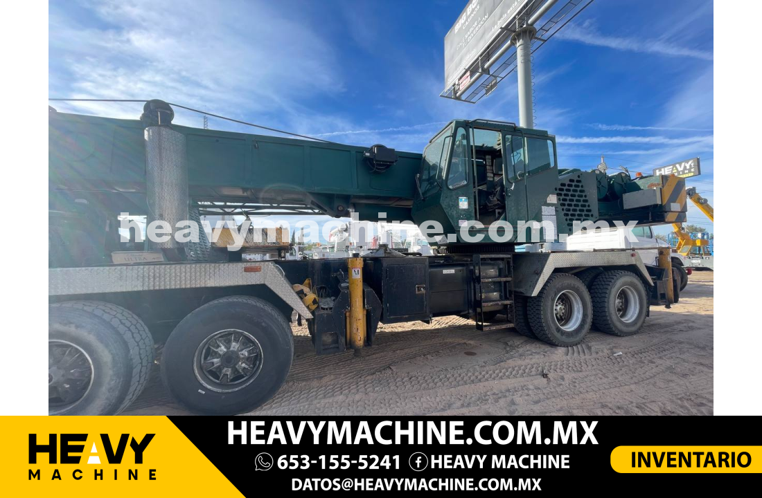 Heavy Machine | Detalles de Grúa Todo terreno Grove TMS750B 1995