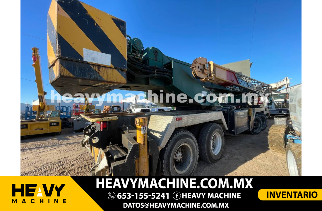Heavy Machine | Detalles de Grúa Todo terreno Grove TMS750B 1995