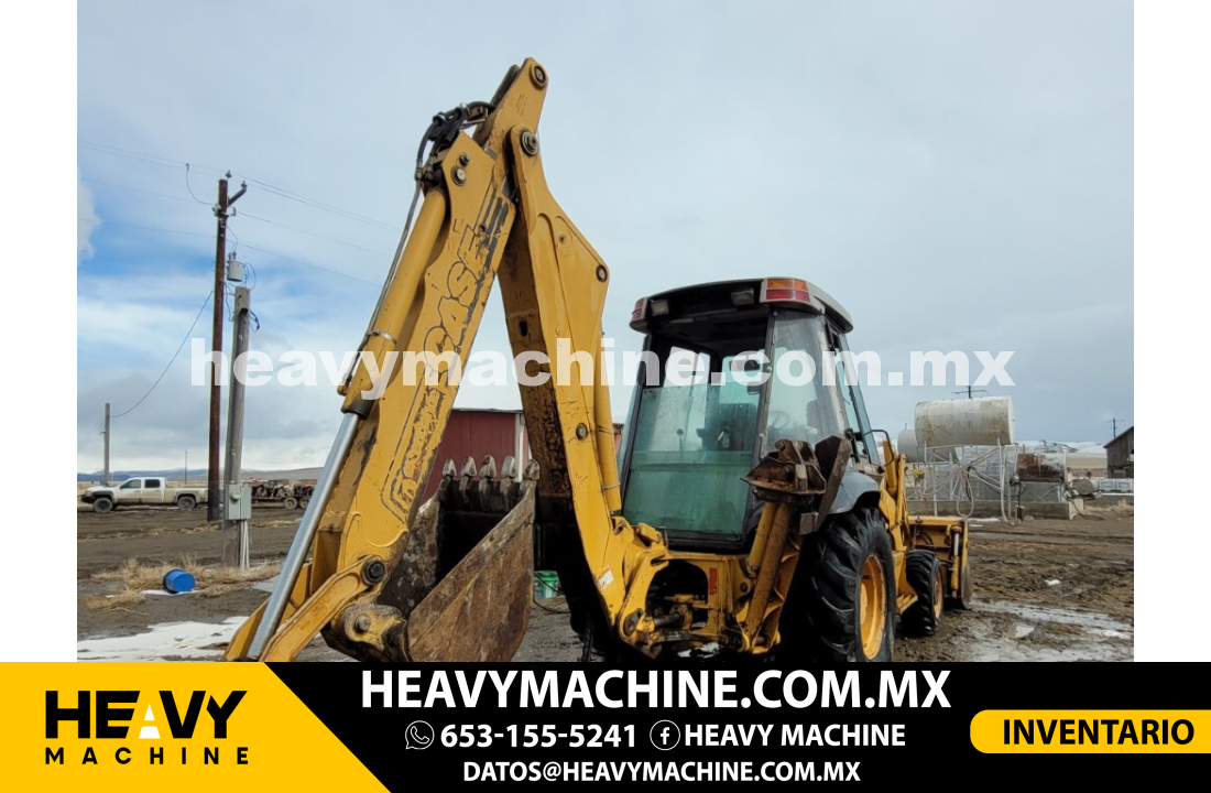 Maquinaria Pesada Retroexcavadora 2000 Case 580 L en venta