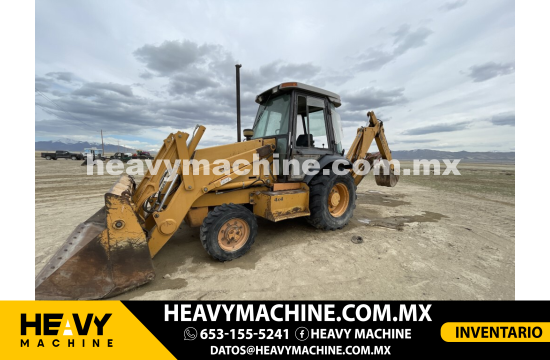 Maquinaria Pesada Retroexcavadora 2000 Case 580 L en venta