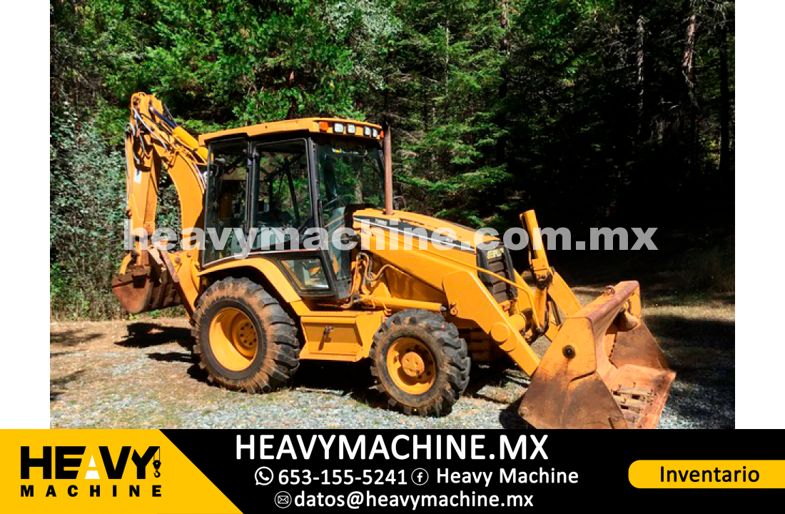Maquinaria Pesada Retroexcavadora 2000 Cat 416C en venta